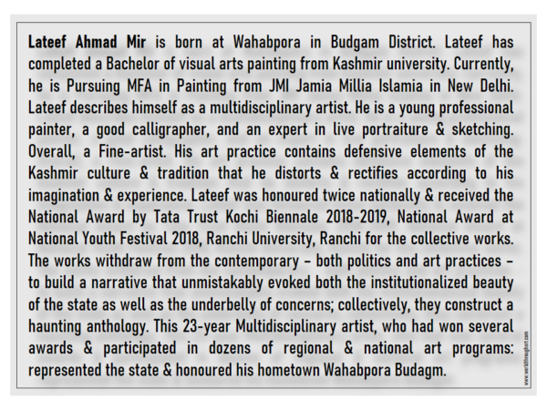 10 Young Artists of Kashmir - WTA